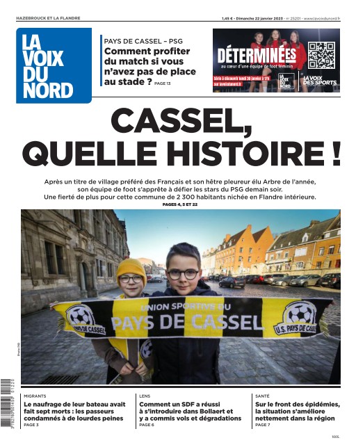 Abonnement Fr Publication La-voix-du-nord-hazebrouck 21899294 n° 21899294 - Cafeyn