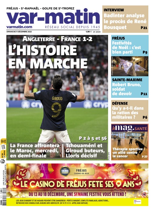 Abonnement Fr Publication Var-matin-frejus-saint-raphael-saint-tropez ...